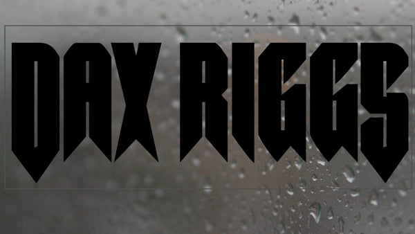 dax riggs sticker – Dax Riggs